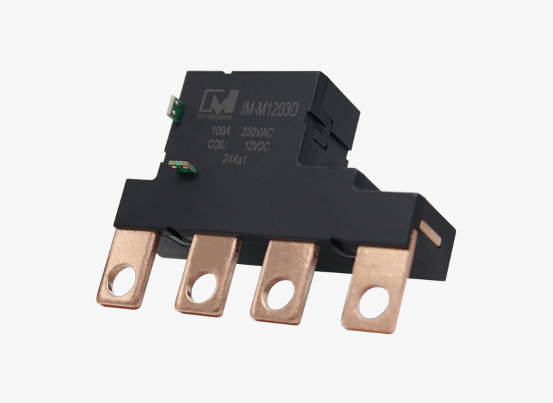 80A 100A 2B 12VDC Magnetic Immunity Double Pole Latching Relay for ...